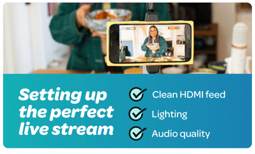 The Best Camera Settings for Live Streaming