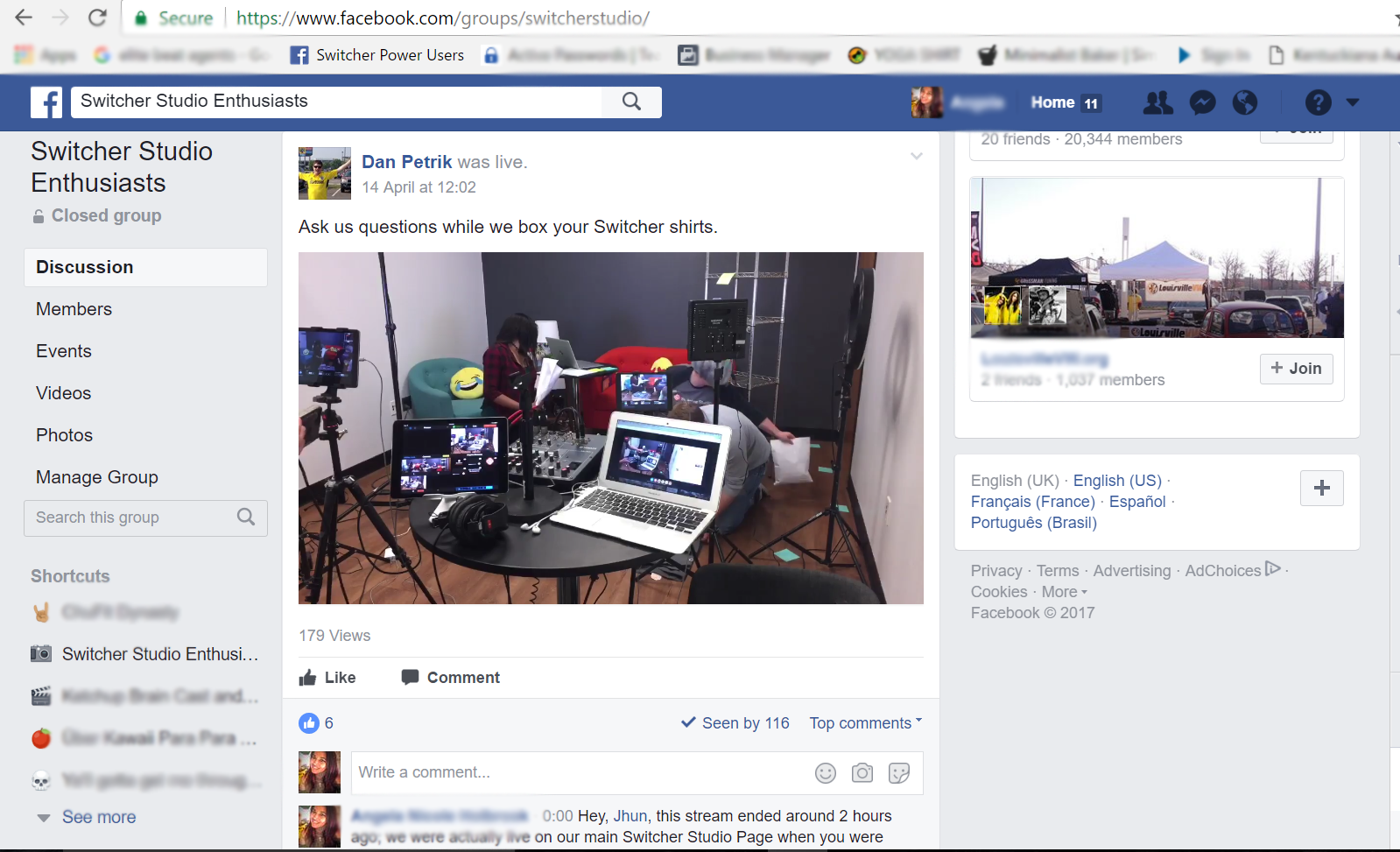 Group Streaming Comes To Facebook Live