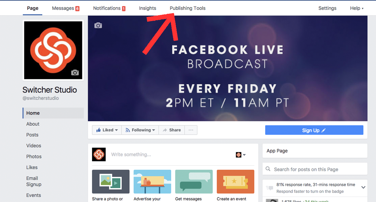 How to Schedule a Facebook Live Broadcast