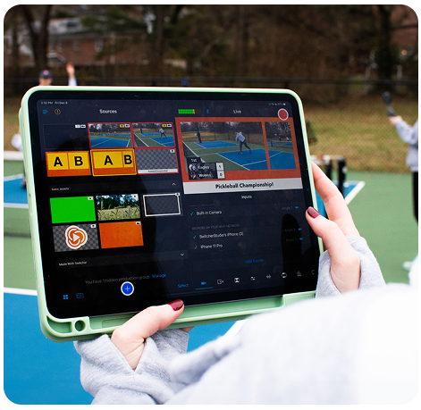 Switcher Studio | Multicamera Livestreaming | Stream & Prerecorded Video
