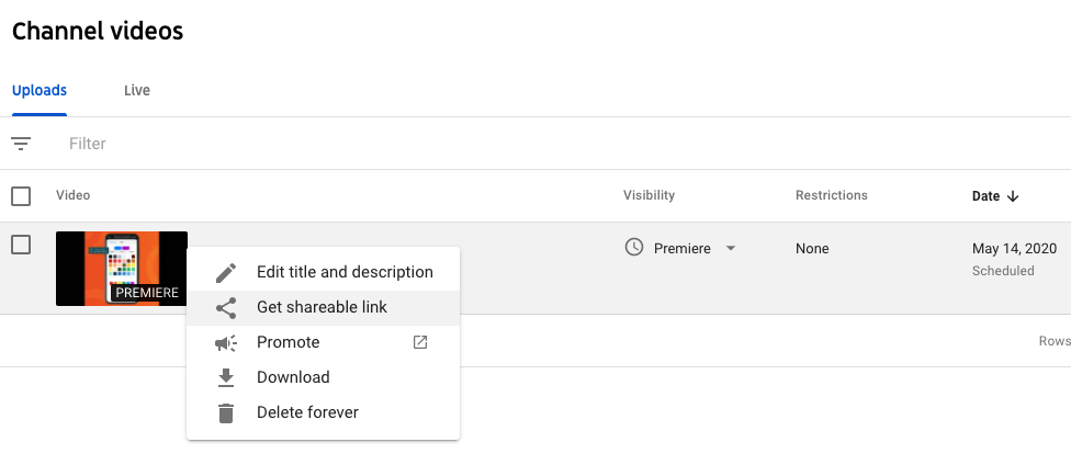 How to Use YouTube Premiere to Schedule a Video
