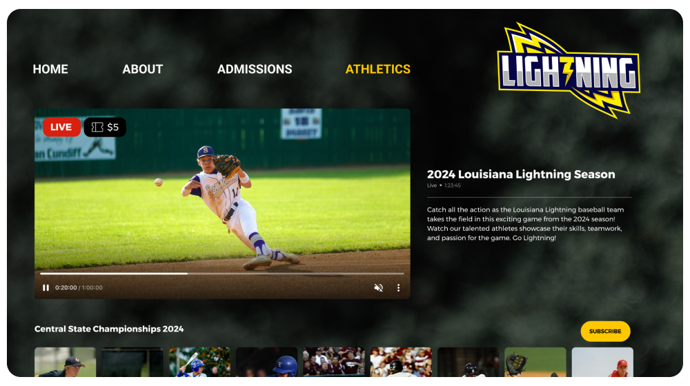 Switcher | Your Live Streaming Platform