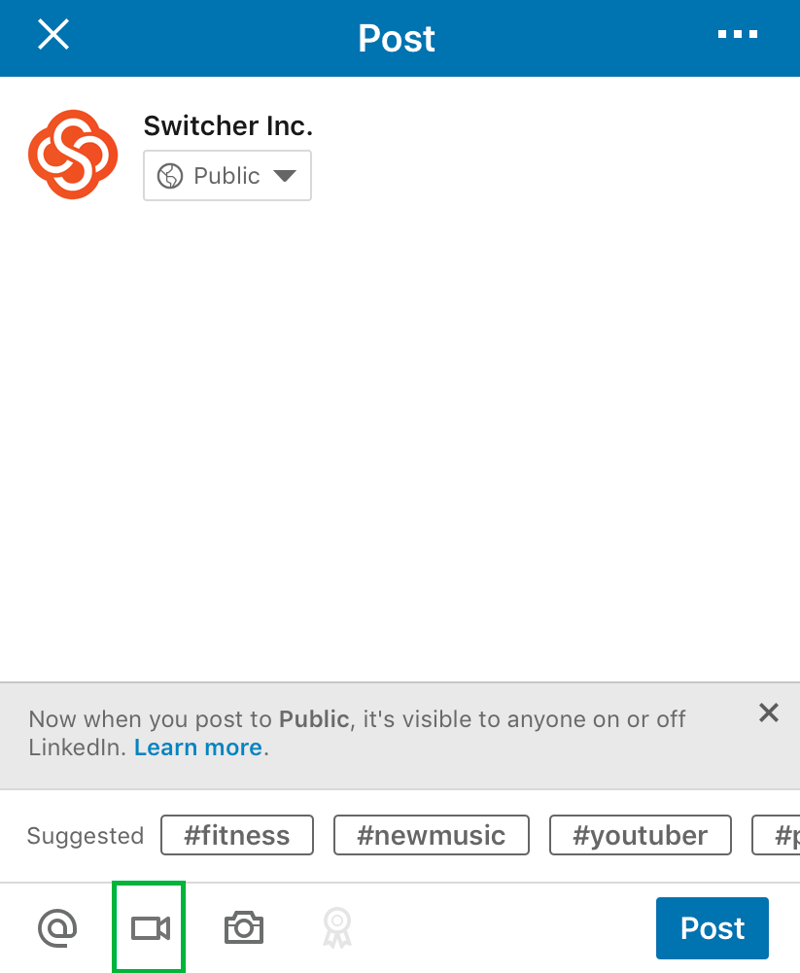 How to Post Native Videos to LinkedIn Profiles, Pages, and Groups