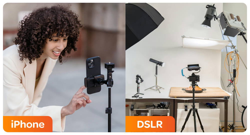 iPhone vs DSLR for Live Streaming: Which is Better?