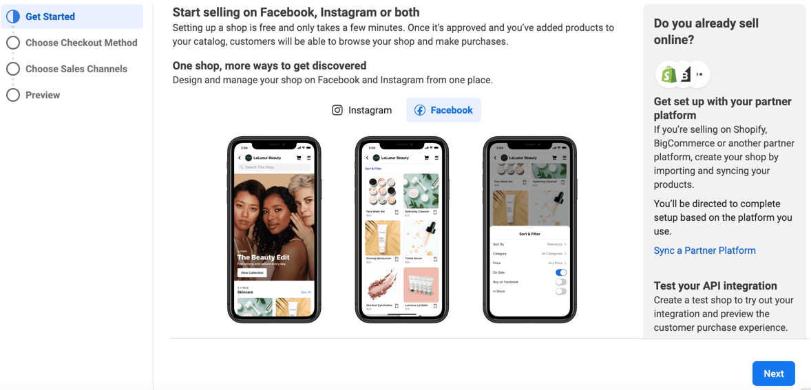 How to Set Up Facebook Shops and Enable Virtual Shopping