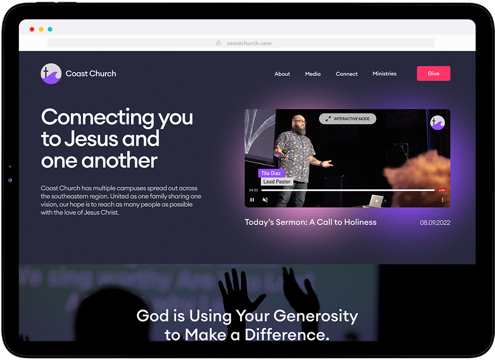 How to Livestream Your Church Service