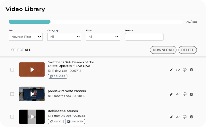 Customizable Embeddable Video Player | Switcher Player