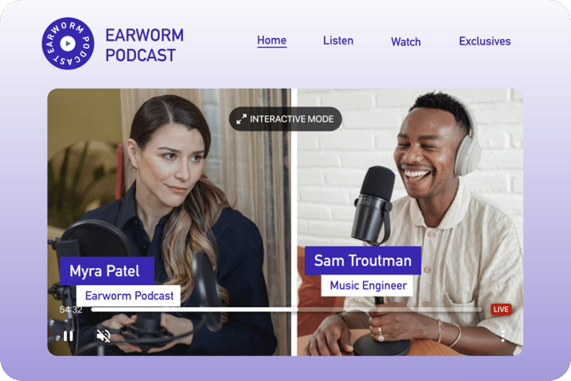 Customizable Embeddable Video Player | Switcher Player