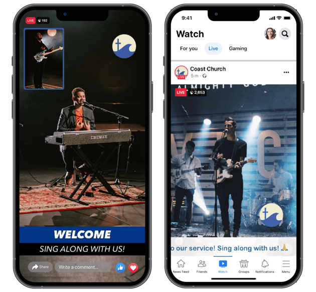 Livestreaming for Church Services | Switcher Studio